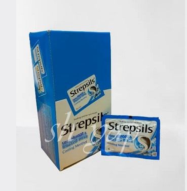 Strepsils Lozenges ( Cooling Menthol ) 6's x24pkt 使立消 Exp-11/25 | Lazada