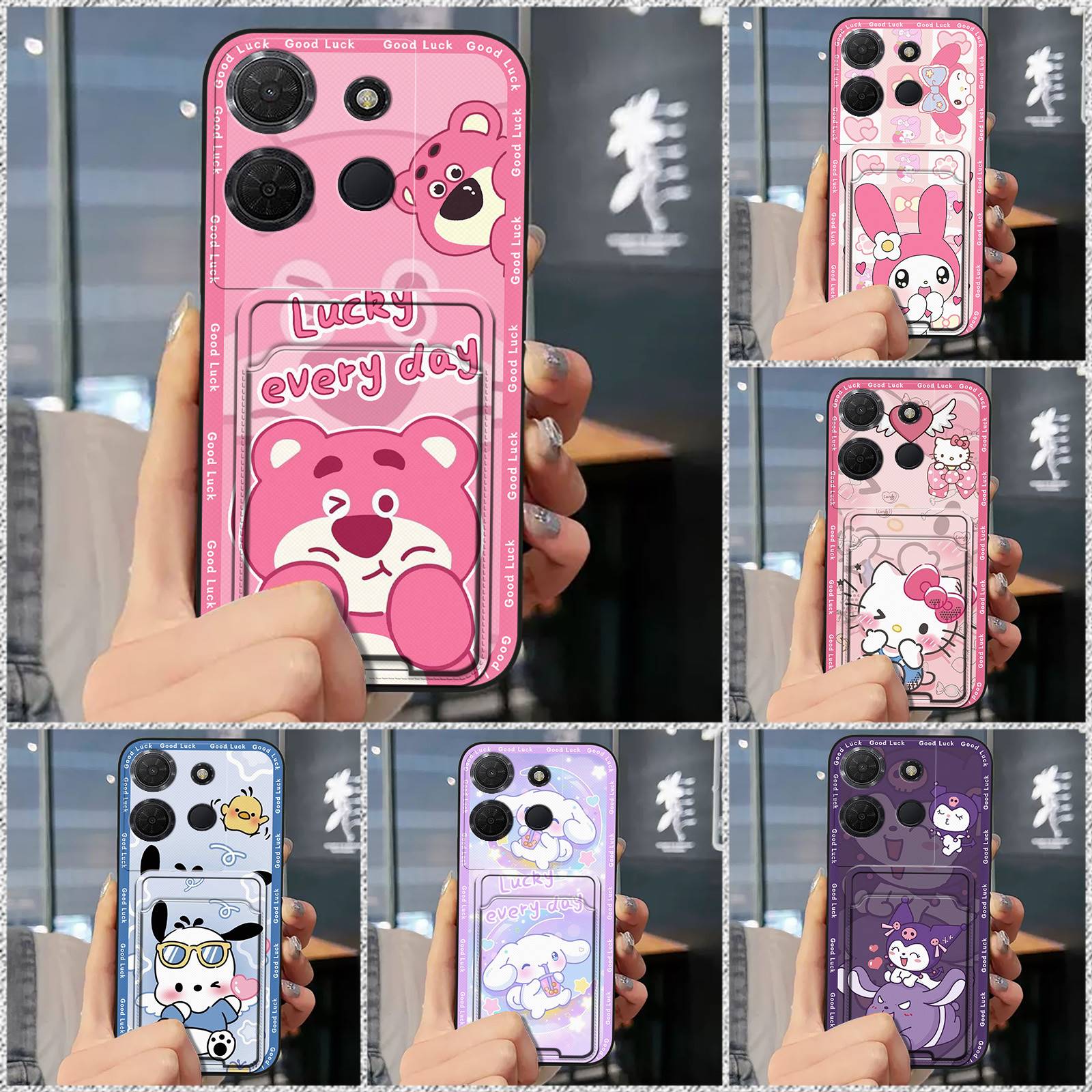 Cute Graffiti Phone Case For TCL 503/T442M/T442A/T442J Fashion Design ...
