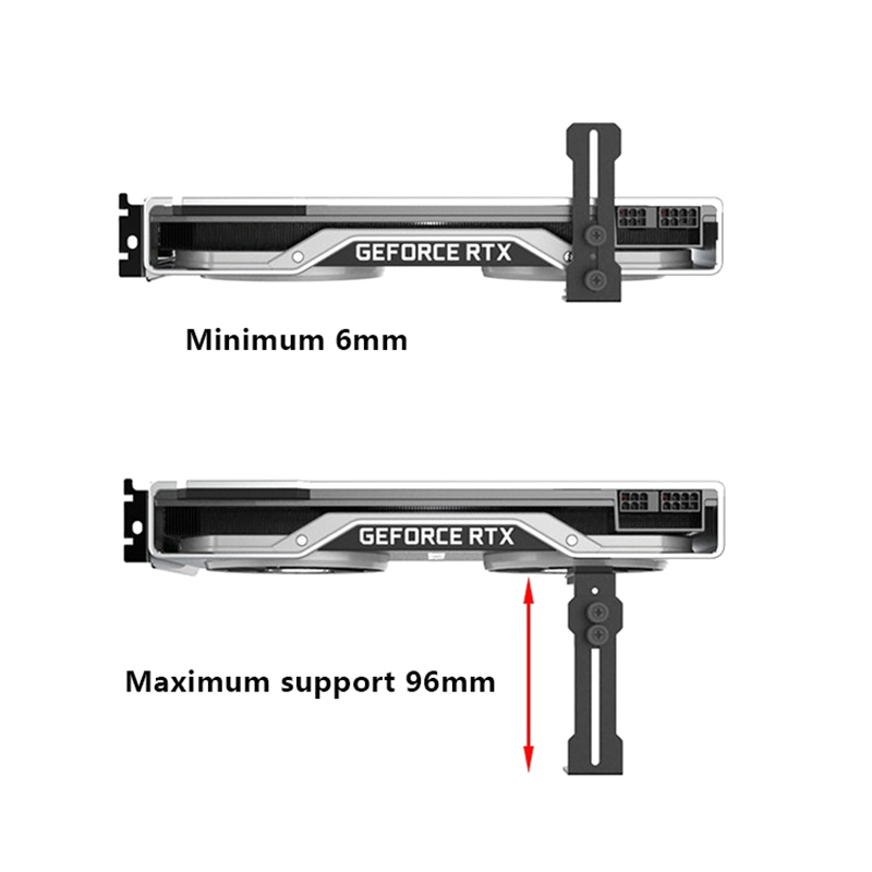 Chassis 12CM Fan Position Graphics Card Bracket GPU Support Frame For ...