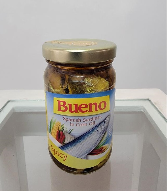 Bueno Spanish Sardines in Corn Oil (Mild/Spicy/Tomato) | Lazada PH
