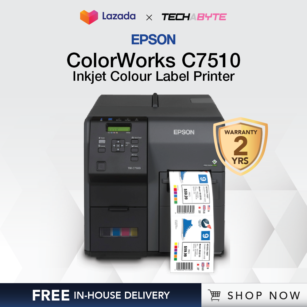Epson ColorWorks C7510 Inkjet Colour Label Printer | Lazada Singapore