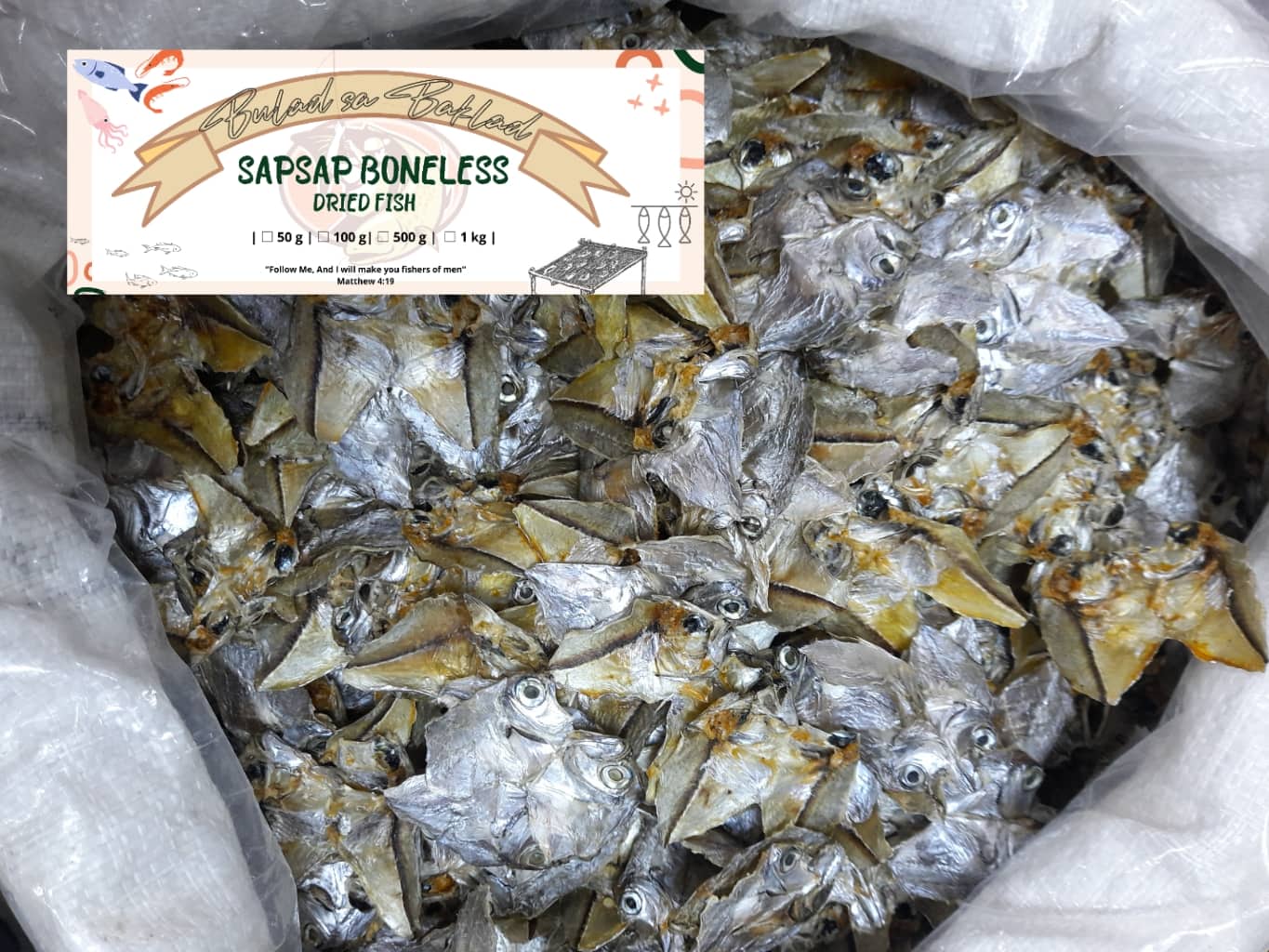 SAPSAP DAING BONELESS DRIED FISH VARIETIES "New Goods from Various ...