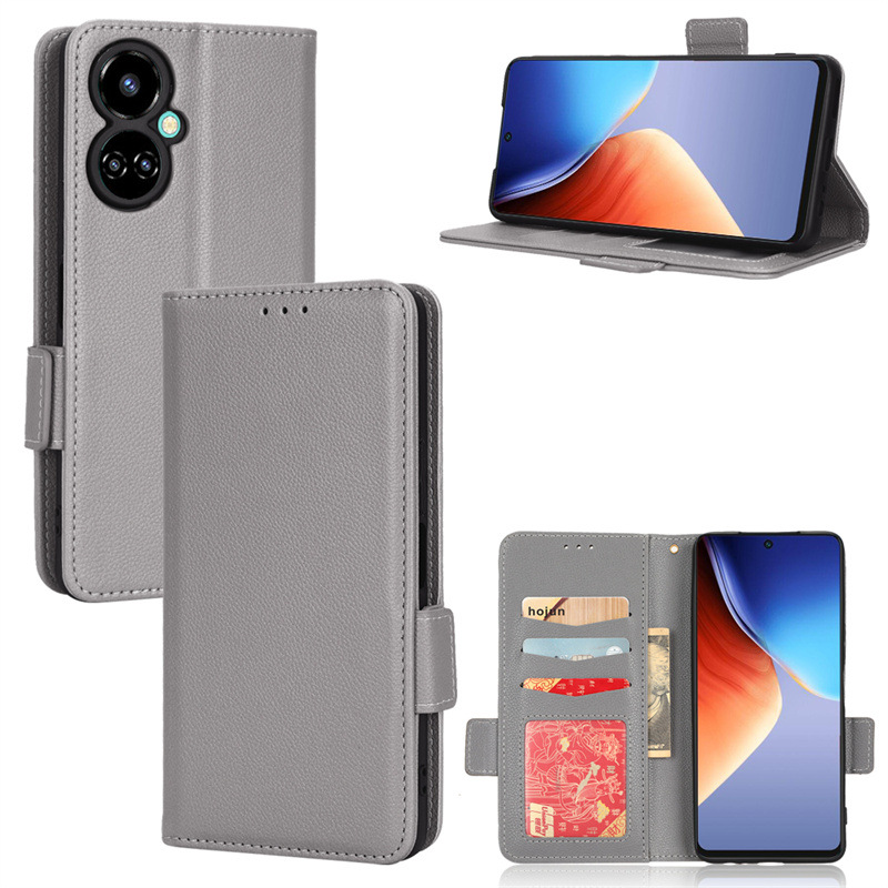 Tecno Camon 19 Pro Leather Wallet Phone Case,Flip Folio Phone Case ...