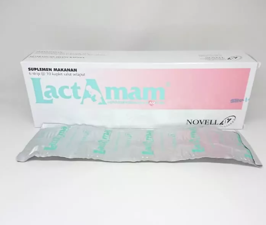 LACTAMAM ( 10 TABLET ) / PER STRIP | Lazada Indonesia