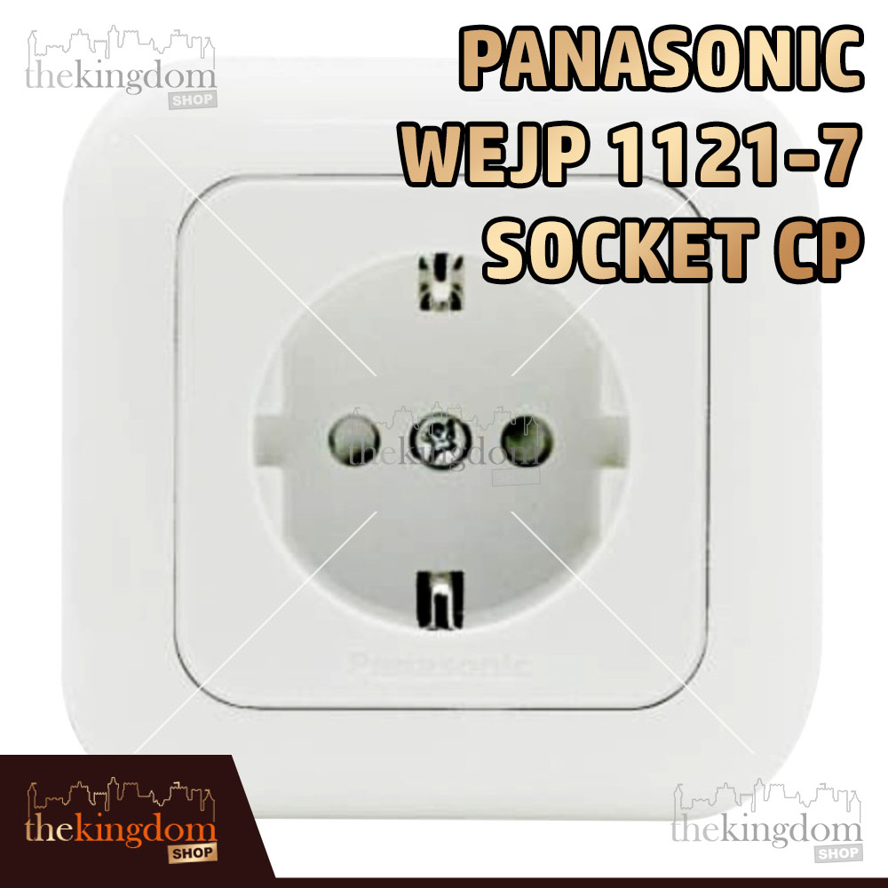 Panasonic WEJP 1121-7 Socket Stop Kontak CP Child Protection WEJP11217 ...