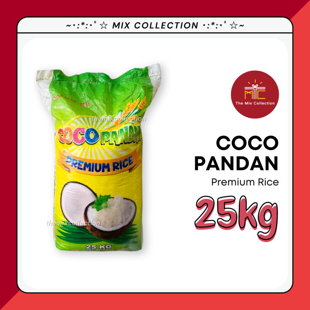 BEST- COCO PANDAN QUALITY PREMIUM RICE 25KG | Lazada PH