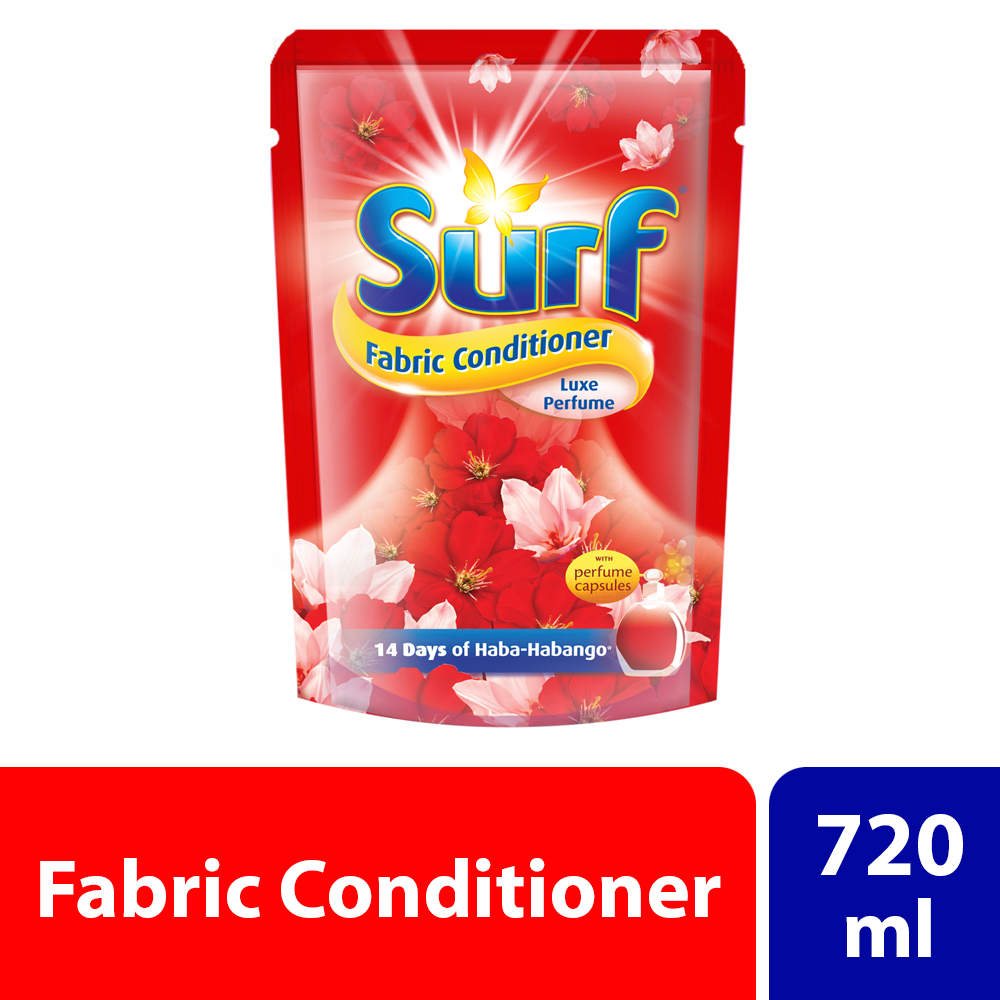 Surf Red Fabric Conditioner Luxe Perfume Pouch 720mL | Lazada PH