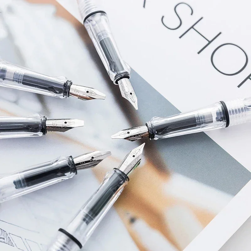 【No-profit】 6pcs/Set Calligraphy Parallel Pen Art Flat Tip Tibetan ...