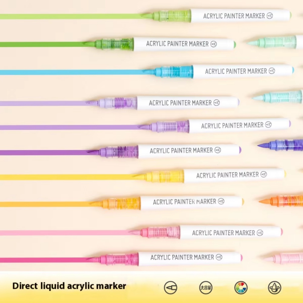 Languo Markers Set Can Be Stacking Color Intelligent Control Ink Color ...