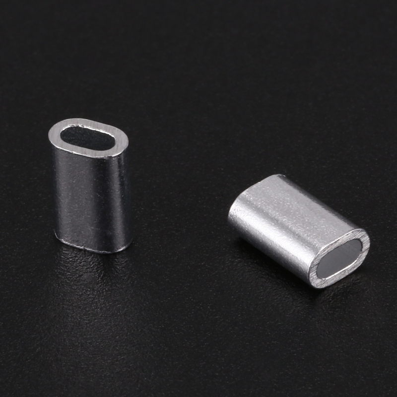 M1.5 wire rope aluminum ferrule cable ties Crimp Wire rope chuck ...