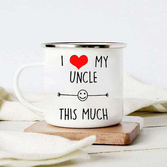 I Have The Best Uncle Ever Coffee Mug I Love My Uncle This Much Mugs ...