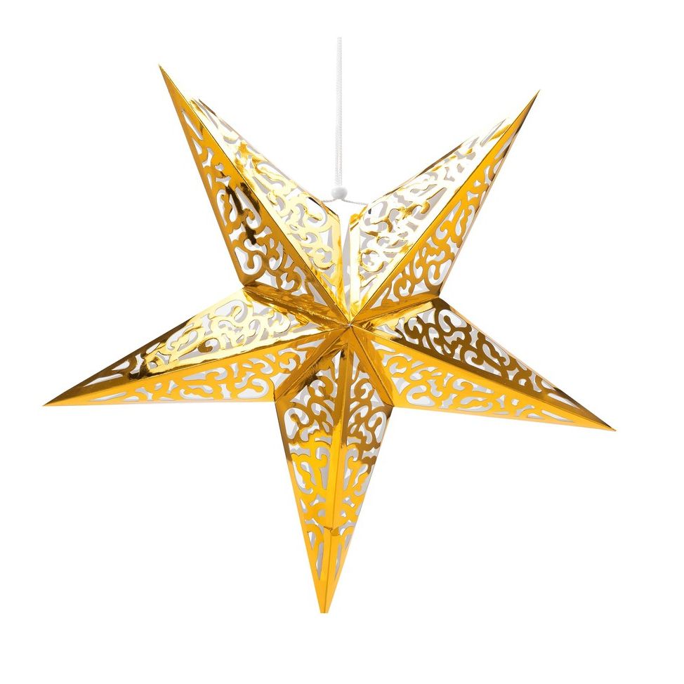 HOORAY! RAYA - SHINY PAPER STAR BINTANG GANTUNG DEKO HARI RAYA - 60CM ...