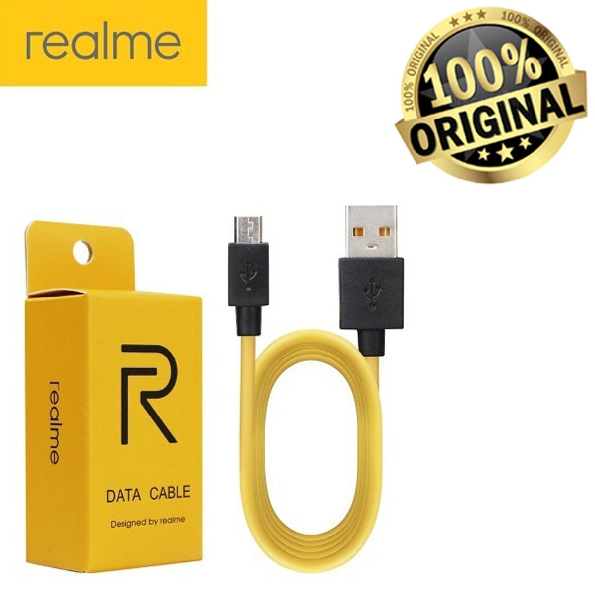 Realme USB Data Cable Micro USB Lead Authentic Genuine Original For ...