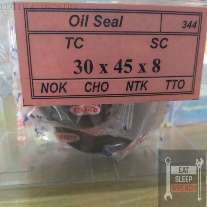 Oil Seal Tc 30x45x8 NOK NBR aneka seal dan Oring | Lazada Indonesia