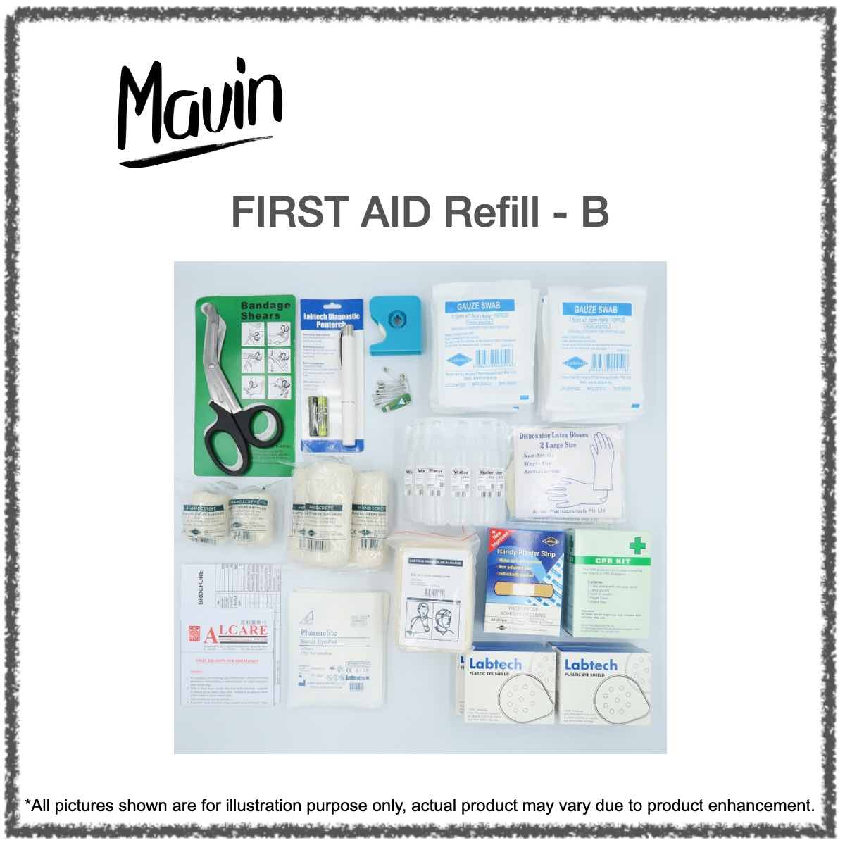 (MOM) FIRST AID BOX B PLASTIC (50 pax) 【🇸🇬 SG Local Stock】 | Lazada ...