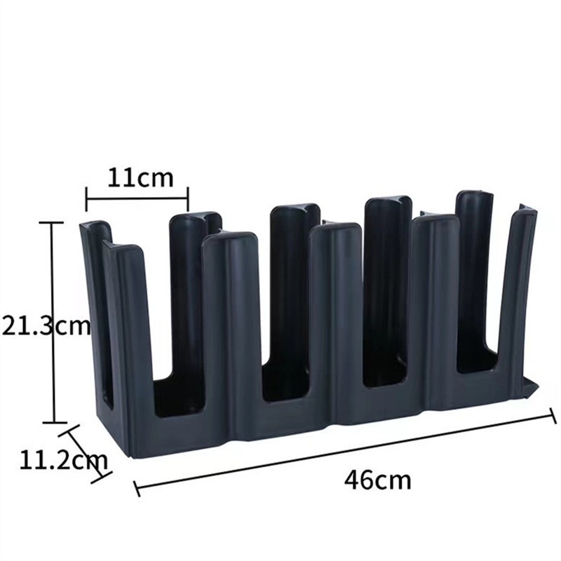 Plastics Paper Cup Holder rack Beverage store storage rack Table Top ...