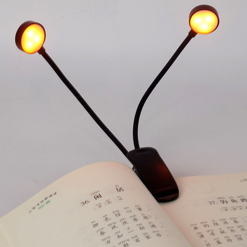 Smooth Surface 9/18 Leds LED Clip on Reading Light Flexible Gooseneck ...