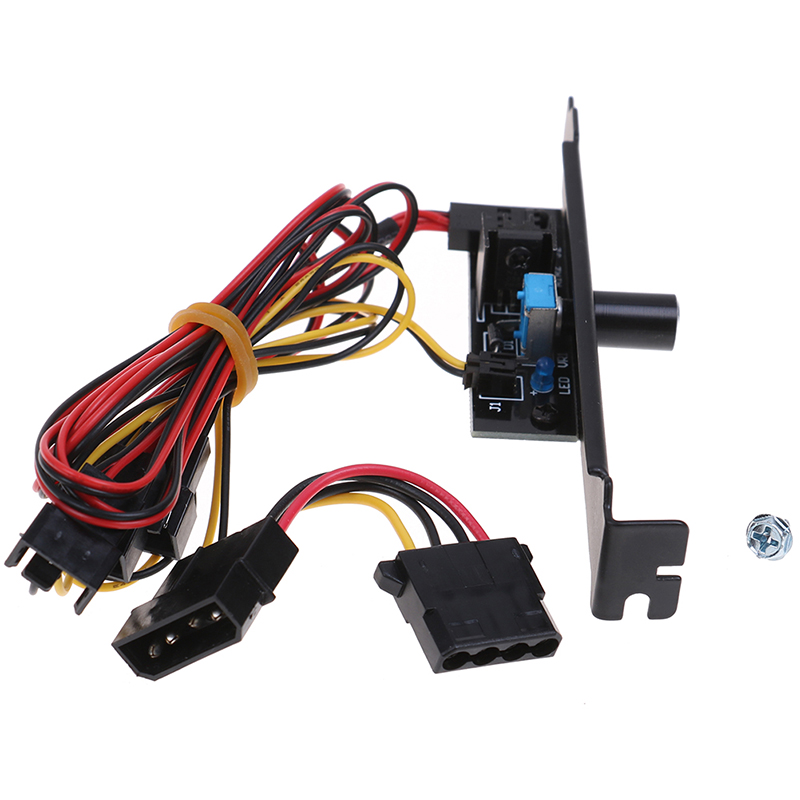 【VogueVenture】3 Channels PC Cooler Cooling Fan Speed Controller For CPU ...