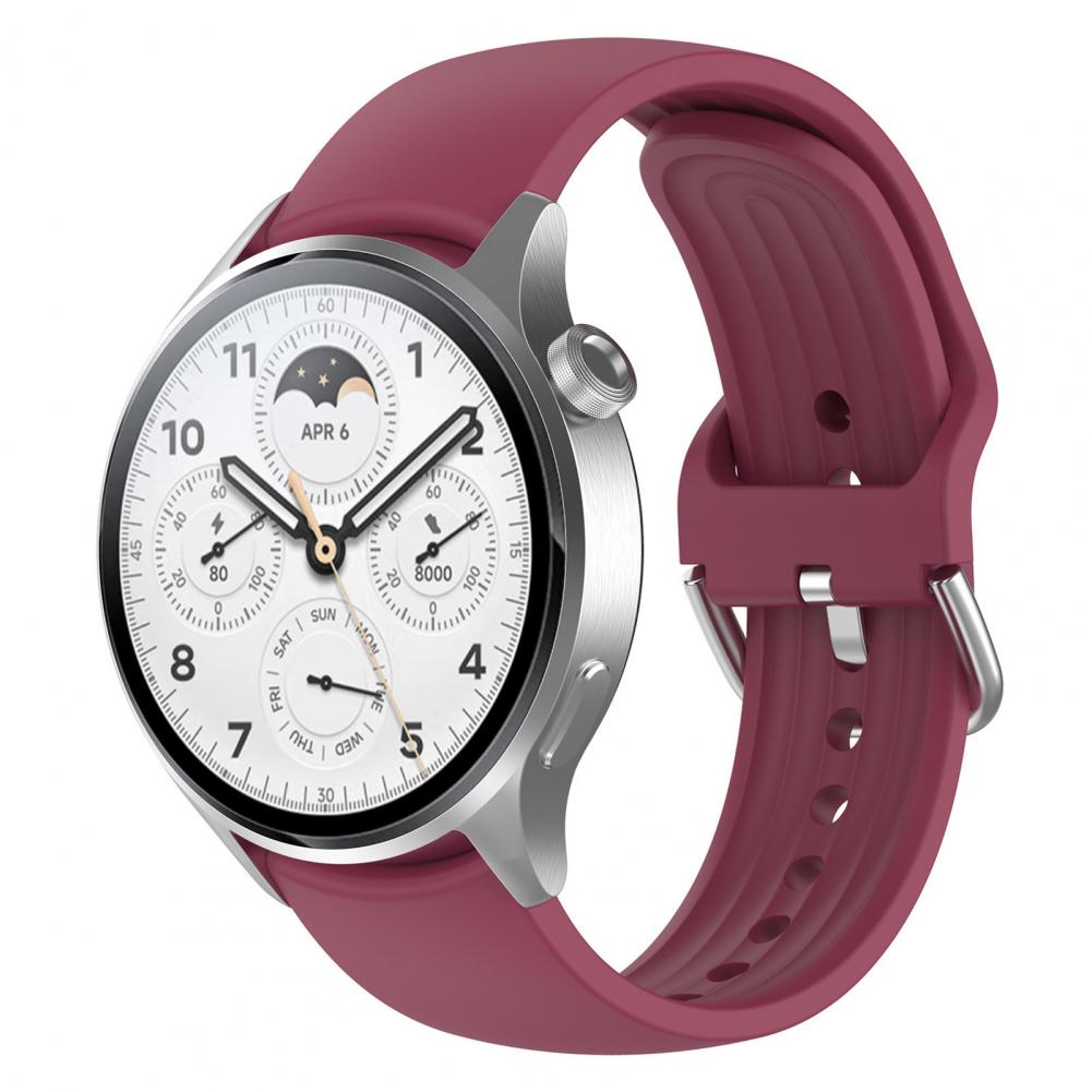 Silicone Watch Strap Pin Buckle Comfortable To Wear Adjustable Length ...