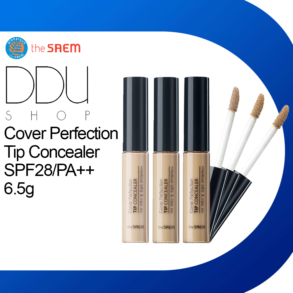 The Saem Cover Perfection Tip Concealer SPF28/PA++ 6.5g | Lazada Singapore