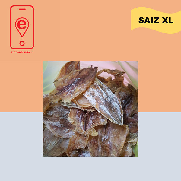 Sotong Kering Sabah (Saiz XL) | Lazada