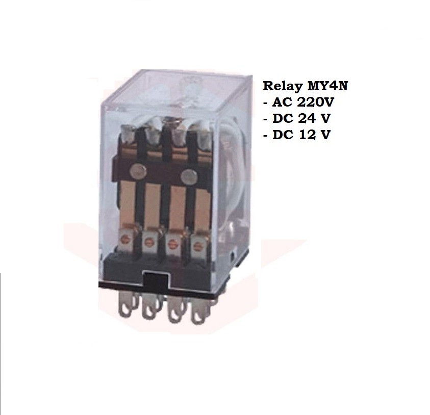 RELAY MY4N (LAMPU) 14PIN - DC 12Vdc, 24 Vdc & 220 Vac | Lazada Indonesia