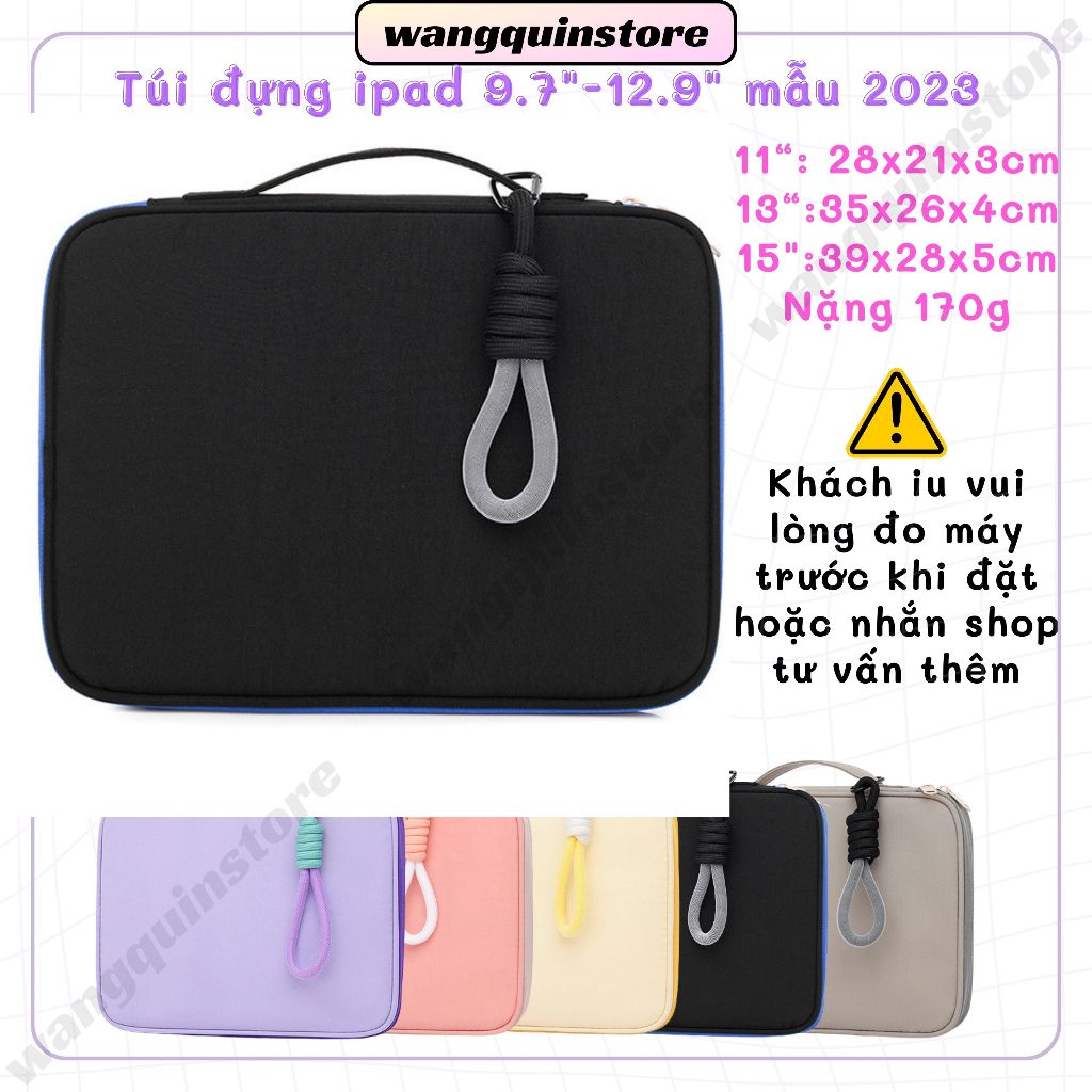Túi đựng ipad Bao đựng Tablet chống sốc có quai Bao laptop 13 15 inch ...