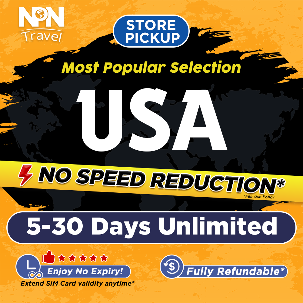 USA SIM Card Ultra 5-30Days Daily 500MB-3GB Unlimited Data | Store ...
