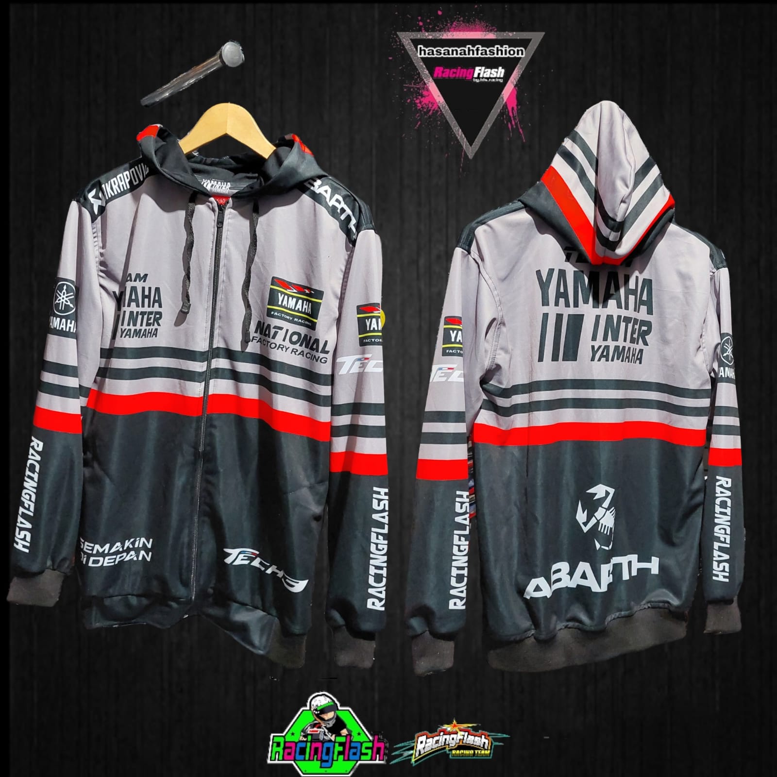 JAKET RACING FLASH/JAKET RACING/JAKET RACING START | Lazada Indonesia