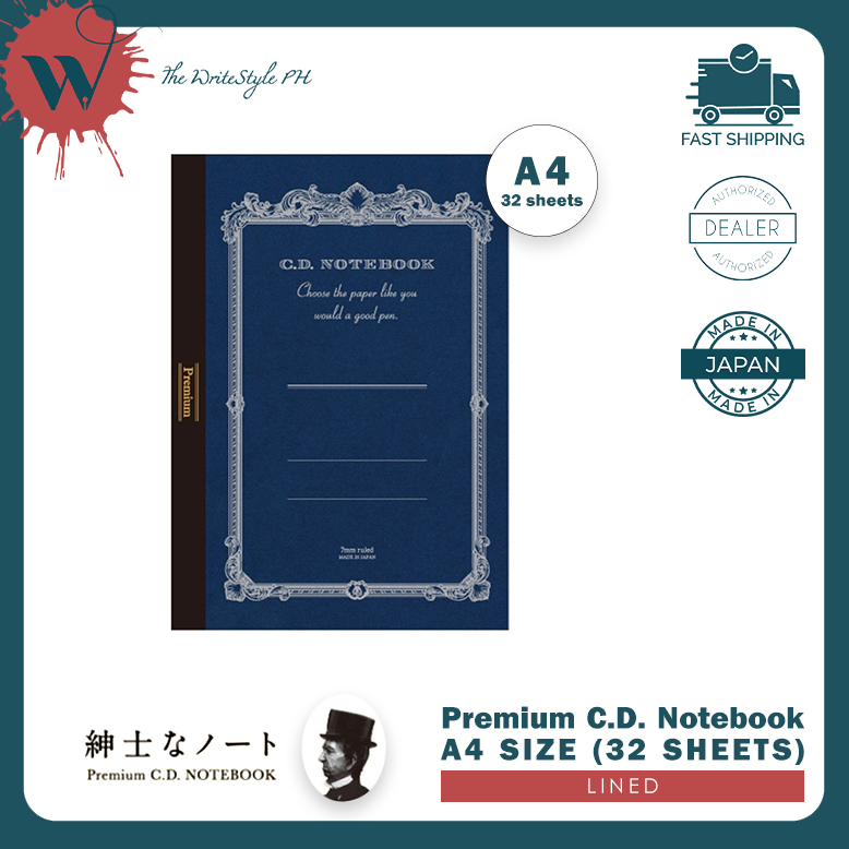 Premium C.D. Notebook A4 (32 sheets) | Lazada PH