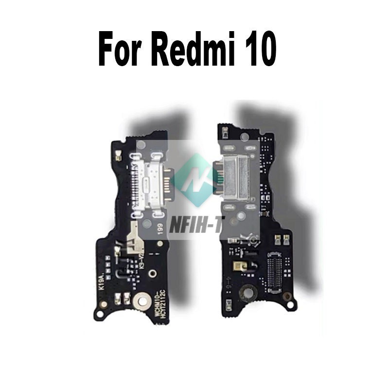 USB Charging Board Dock Port Flex Cable For Xiaomi Redmi 10 / 10C / 10 ...