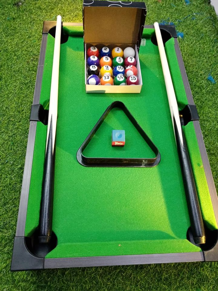 12x20 Inches Table Top Mini Billiard Table Set / Pool Game Set for kids ...