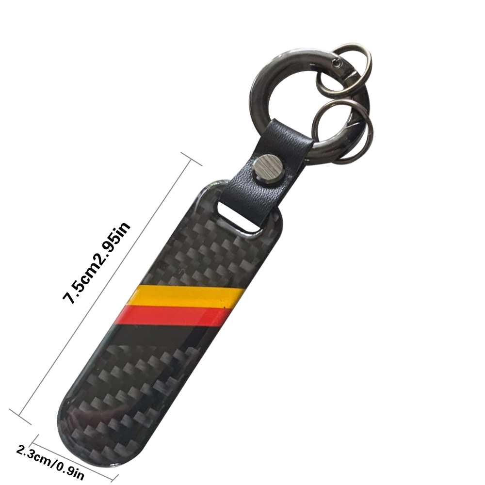 【New arrival】Car Key Chain France German Italy Flag Logo Key Ring ...
