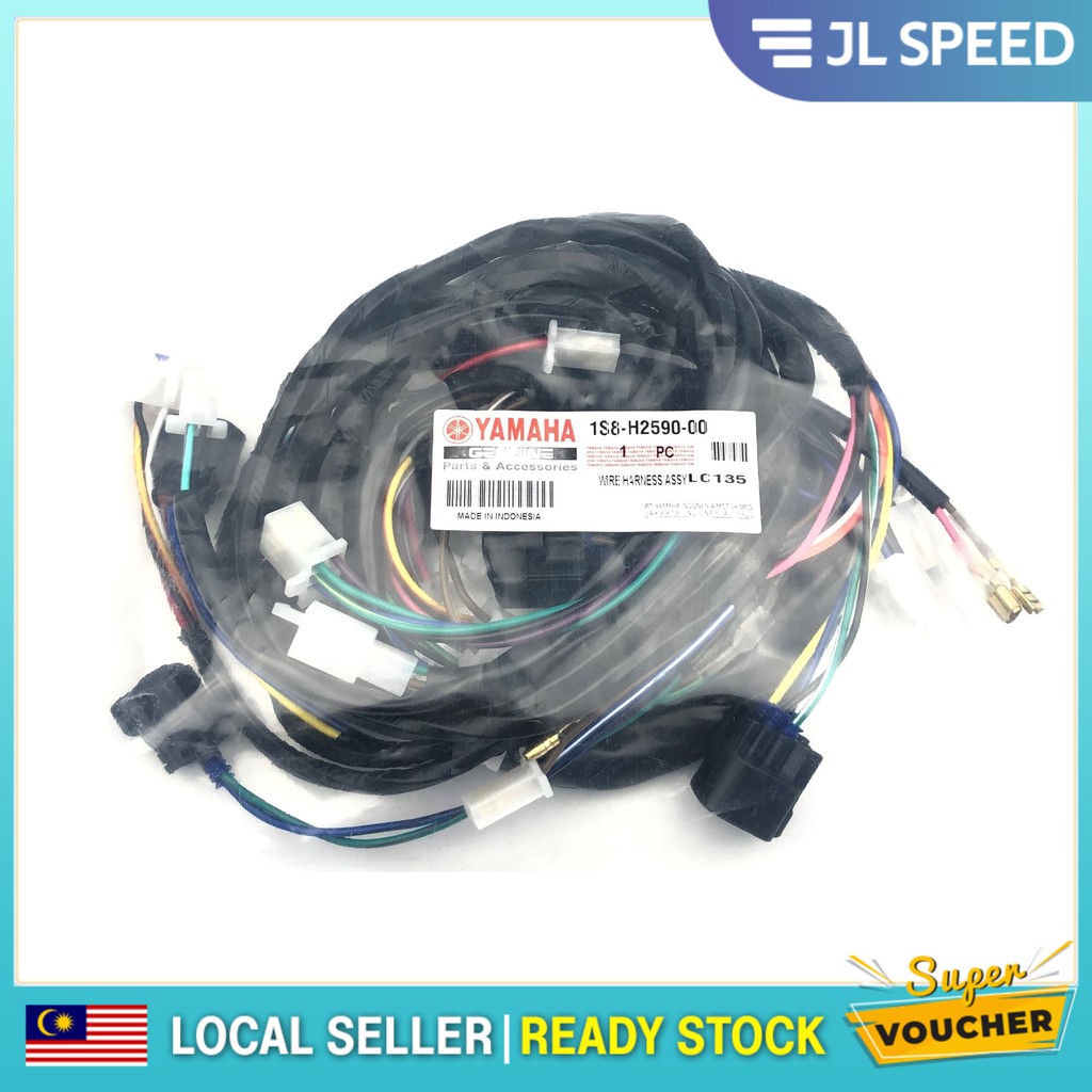 ☀MALAYSIA READY STOCK JL SPEED YAMAHA LC135 V1 LC135 4S V1 LCV1 WIRING ...