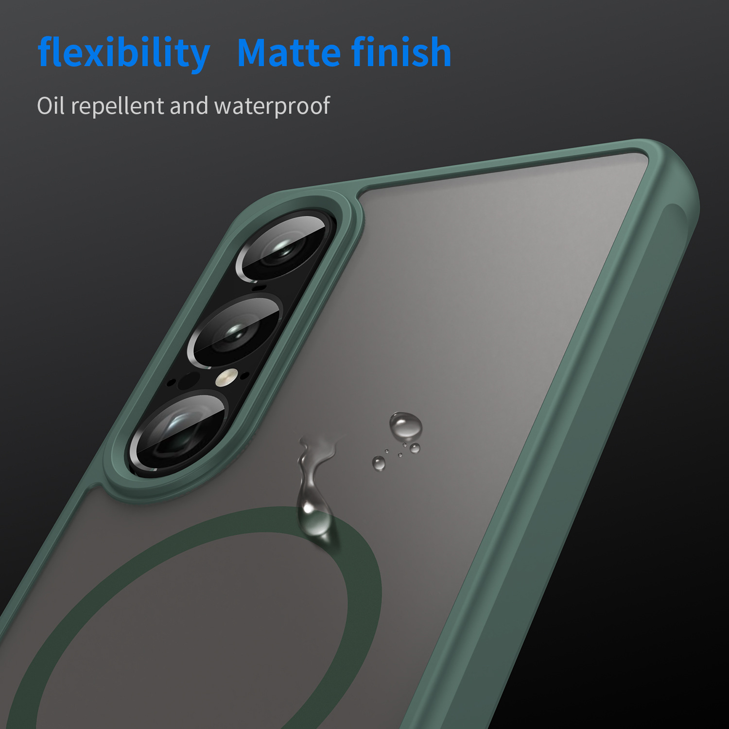 Sony Xperia 1 VII Phone Case,Magnetic Shockproof Phone Case,Transparent ...