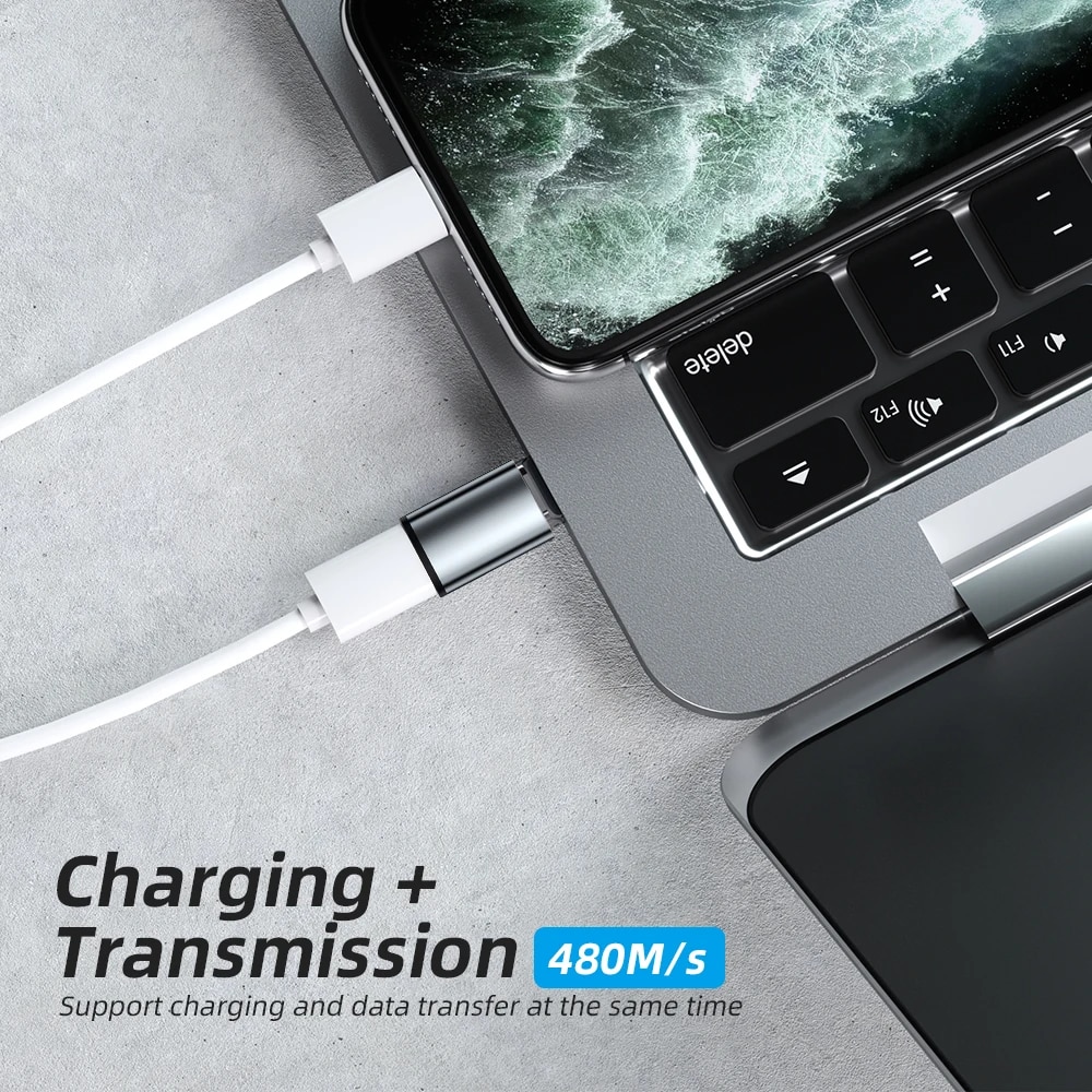 Type C Micro USB Convert Magnetic Adapter USB Cable Magnetic Charger ...
