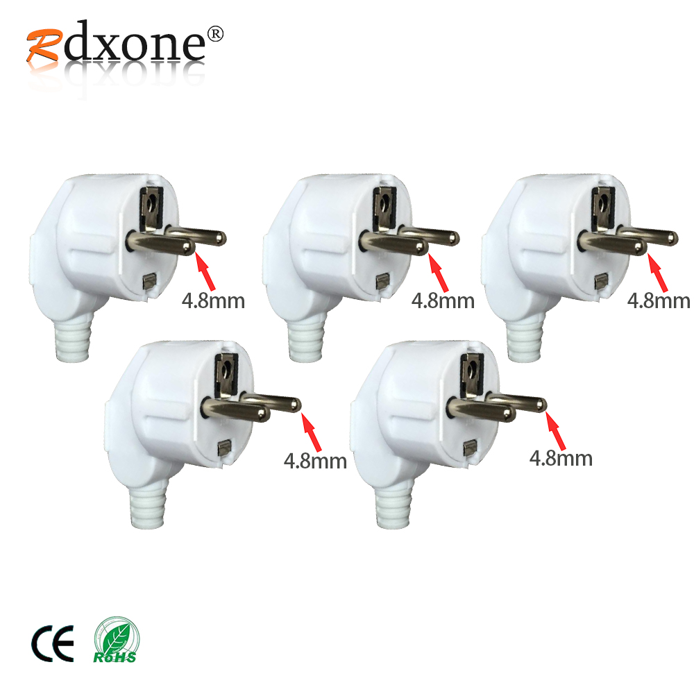 【Folio & Light】Rdxone 16a Eu 4.8mm Ac Electrical Power Rewireable Plug ...