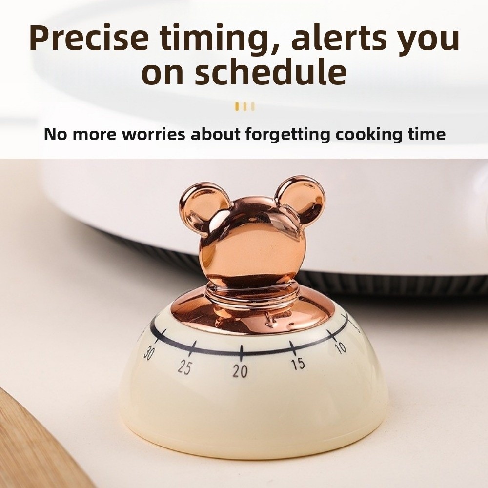 Multifunctional 60 Minutes Countdown Alarm Clock Cartoon Bear Loud ...