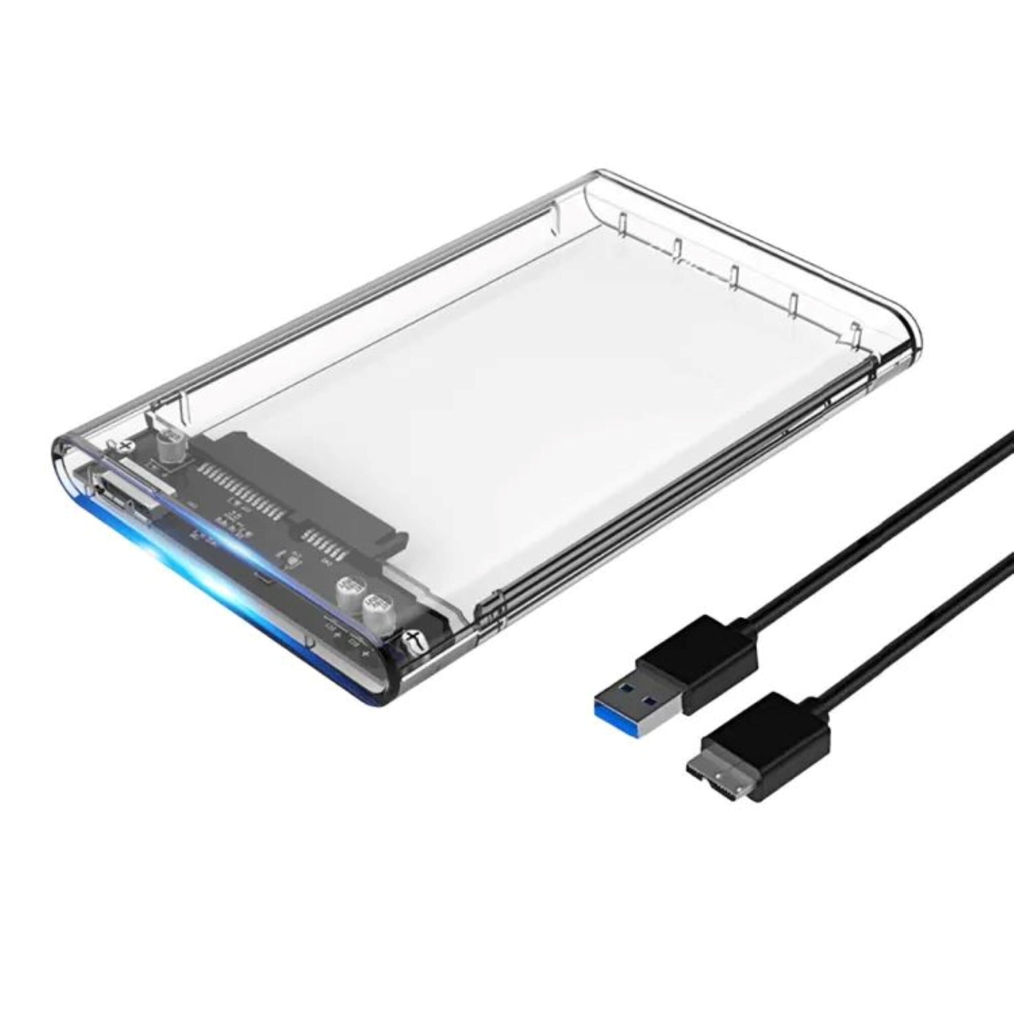 SATA To USB 3.0 HDD Case Enclosure 2.5 Inch Serial Port SATA SSD Hard ...