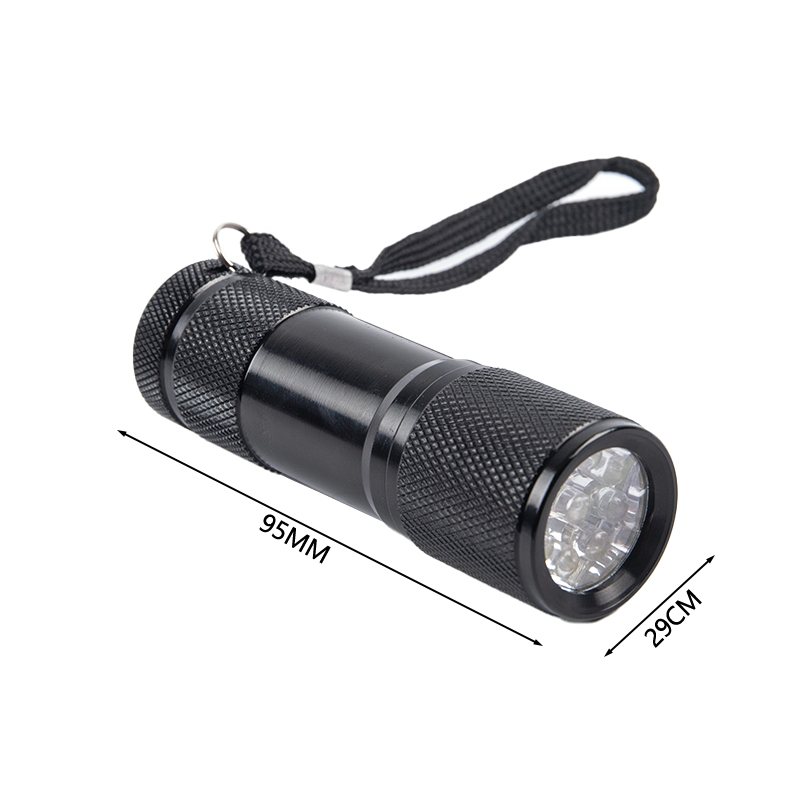 Red LED Flashlight Infrared Vein Imaging 625nm Red Light 9 LED Torch ...