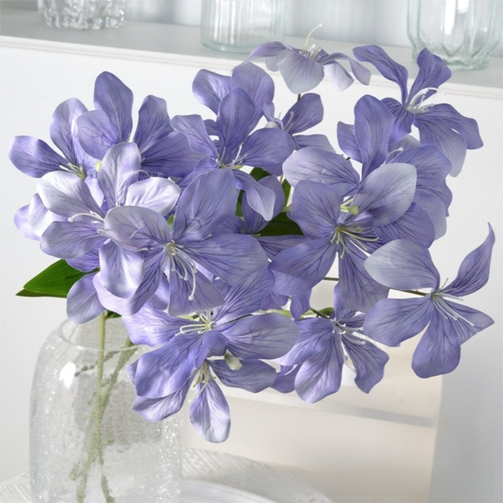 Real Touch Silk Artificial Orchid Flower DIY Vivid Colors Simulation ...