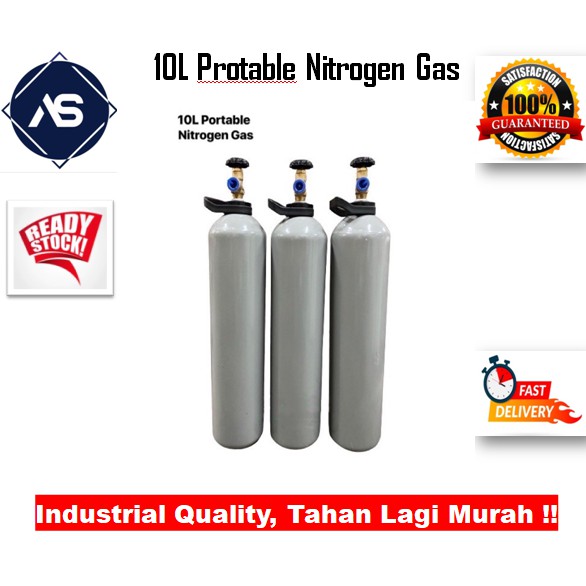 N2 Nitrogen 10L Portable Gas Mini Nitrogen Gas Set With Regulator | Lazada