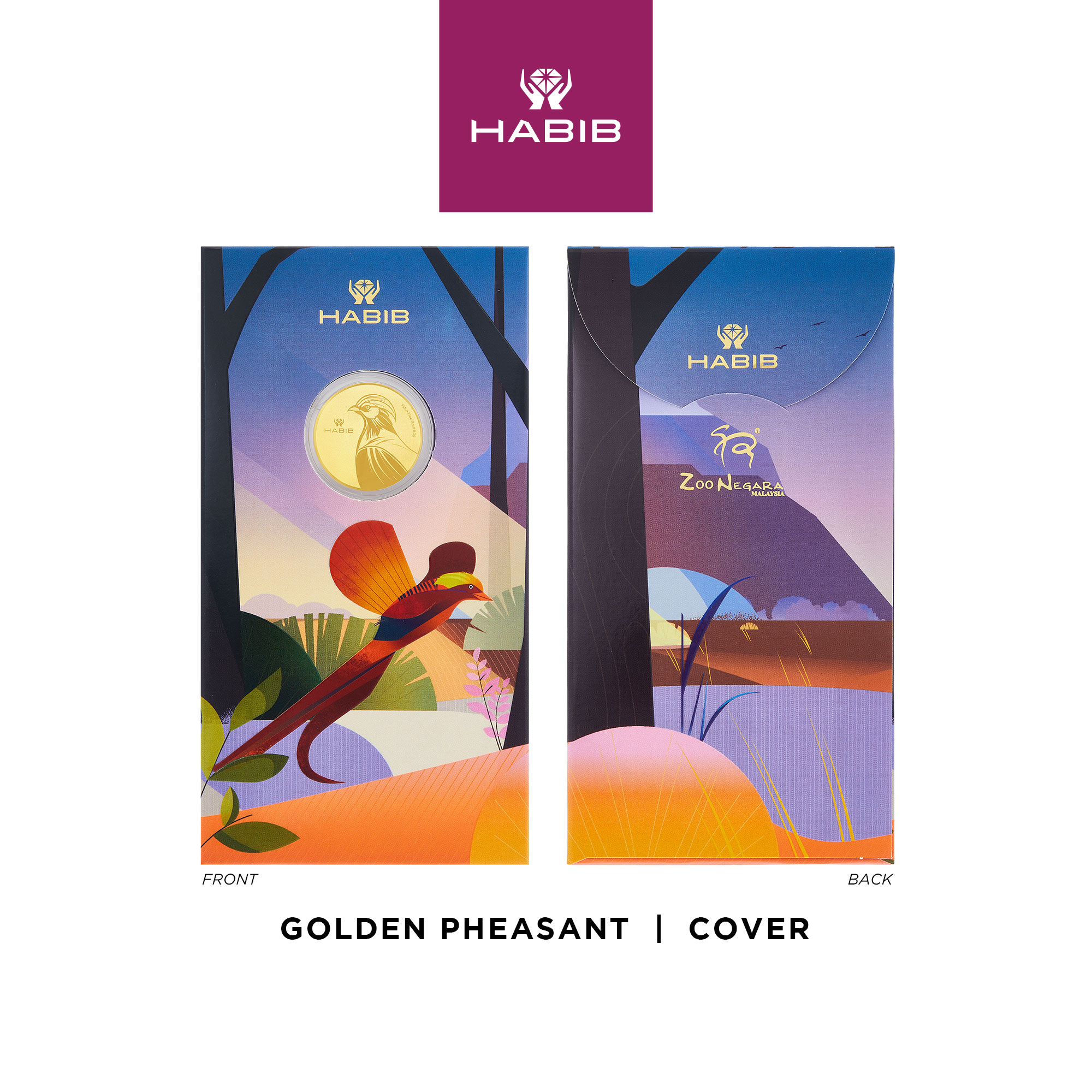 HABIB x Zoo Negara Collection 2023 | 999.9 Gold Wafer Coin (0.20g) | Lazada