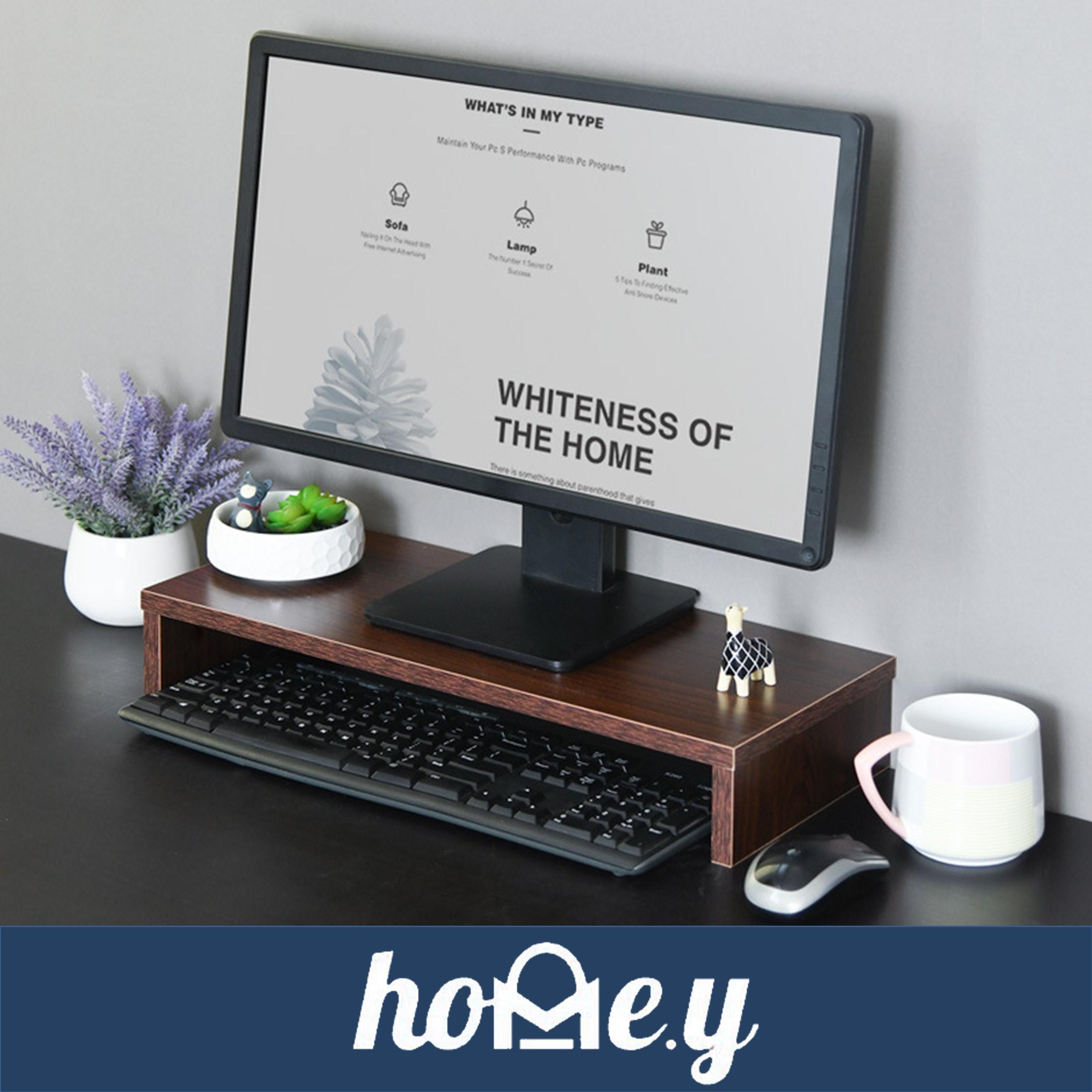 [Home.y] Monitor Laptop Elevated Stand Rise for Ergonomic Computer Work ...