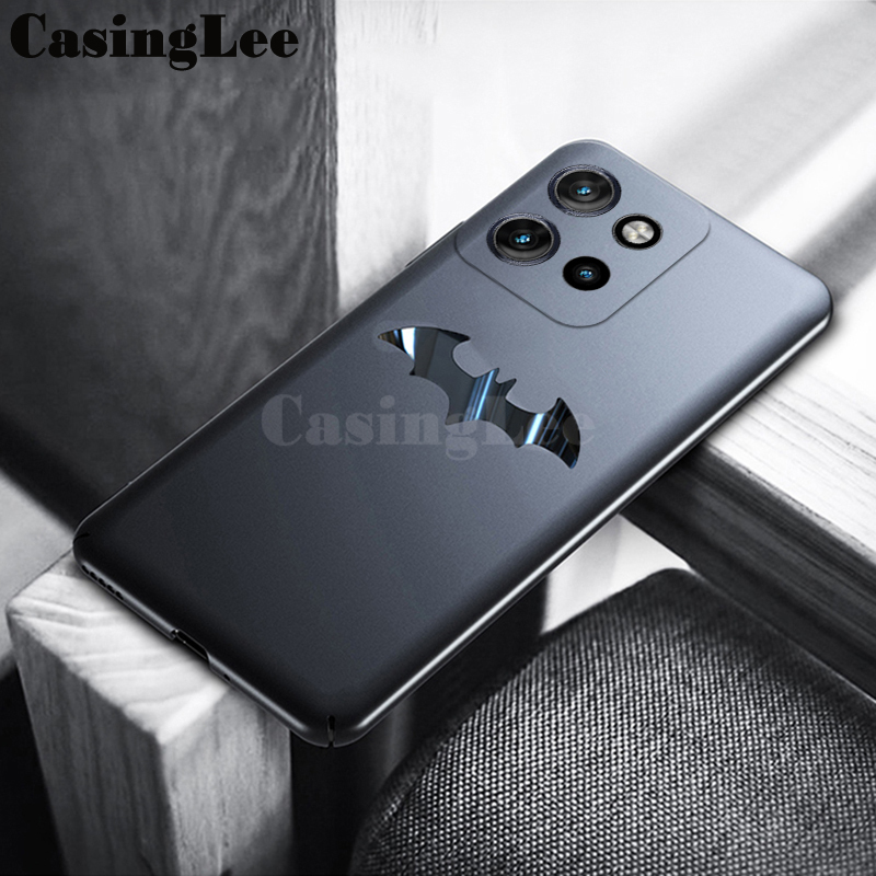 For Moto Edge 50 NEO Case Smooth Metal Bat Man Marvel DC Design ...