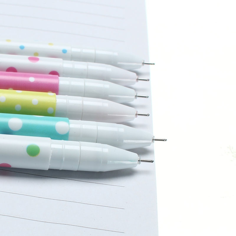 6 Pcs/lot Kawaii Cartoon Colorful Gel Pen Set Cute Korean Stationery ...