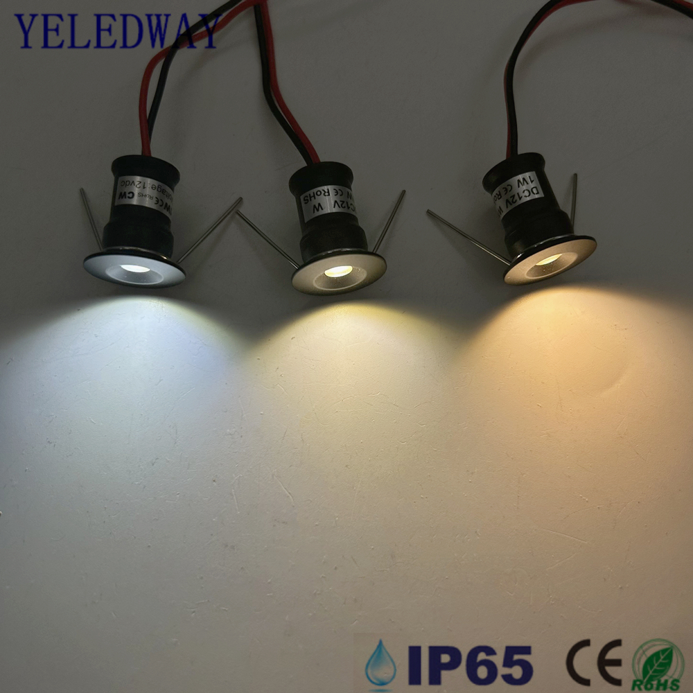 1W Mini Downlight Led 12V Small Dimmable Spotlight Stairs Kitchen ...