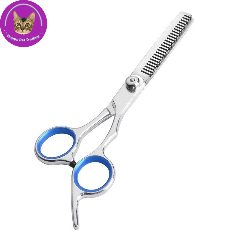 Pet Scissors, 7" Pet Gromming Curved Scissors Stainless Steel Dog Cat ...