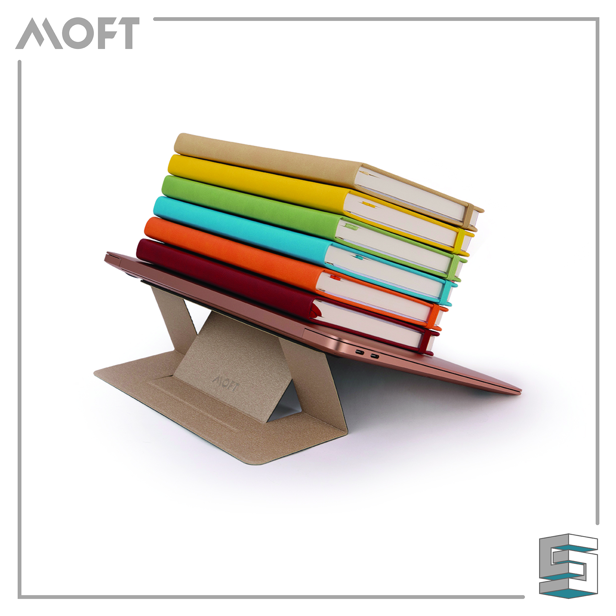 MOFT Laptop Stand -MS006 Grey Silver Pink Gold | Lazada