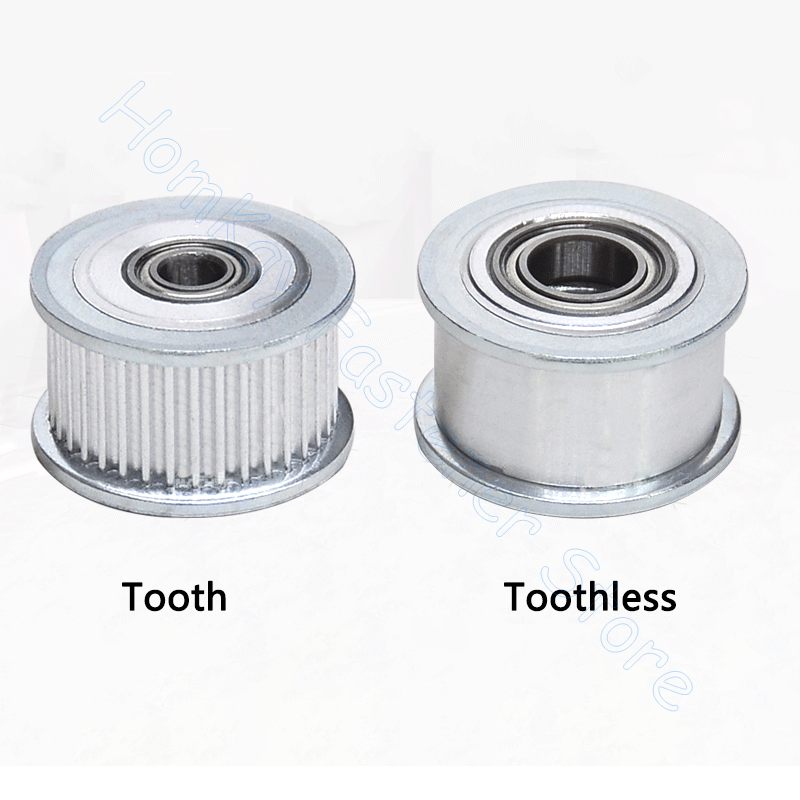 16t Gt2 Idler Timing Pulley 2gt Bore 3mm 16 Driven Wheel Teeth Width 7 ...